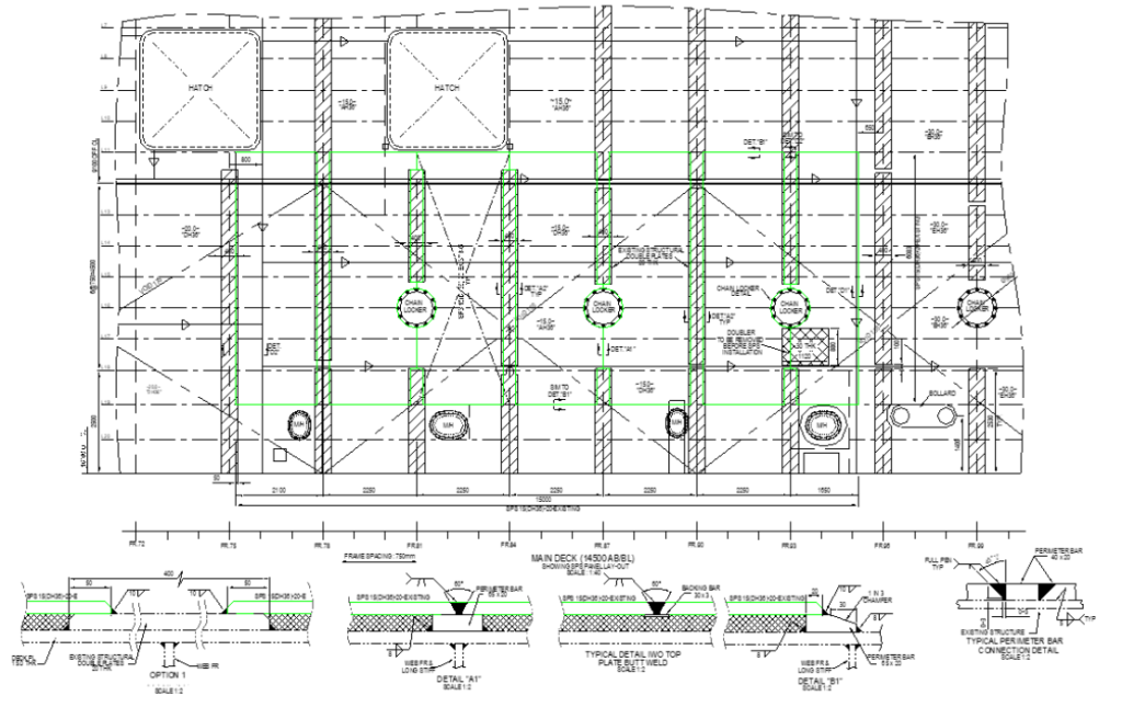 Saipem FDS2 Main Deck Structural Reinforcement | SPS Technology