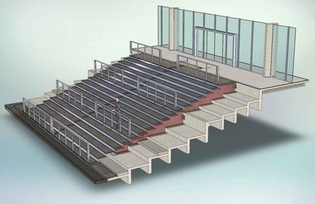 Royal Ascot Grandstand Terrace Re-profiling | SPS Technology