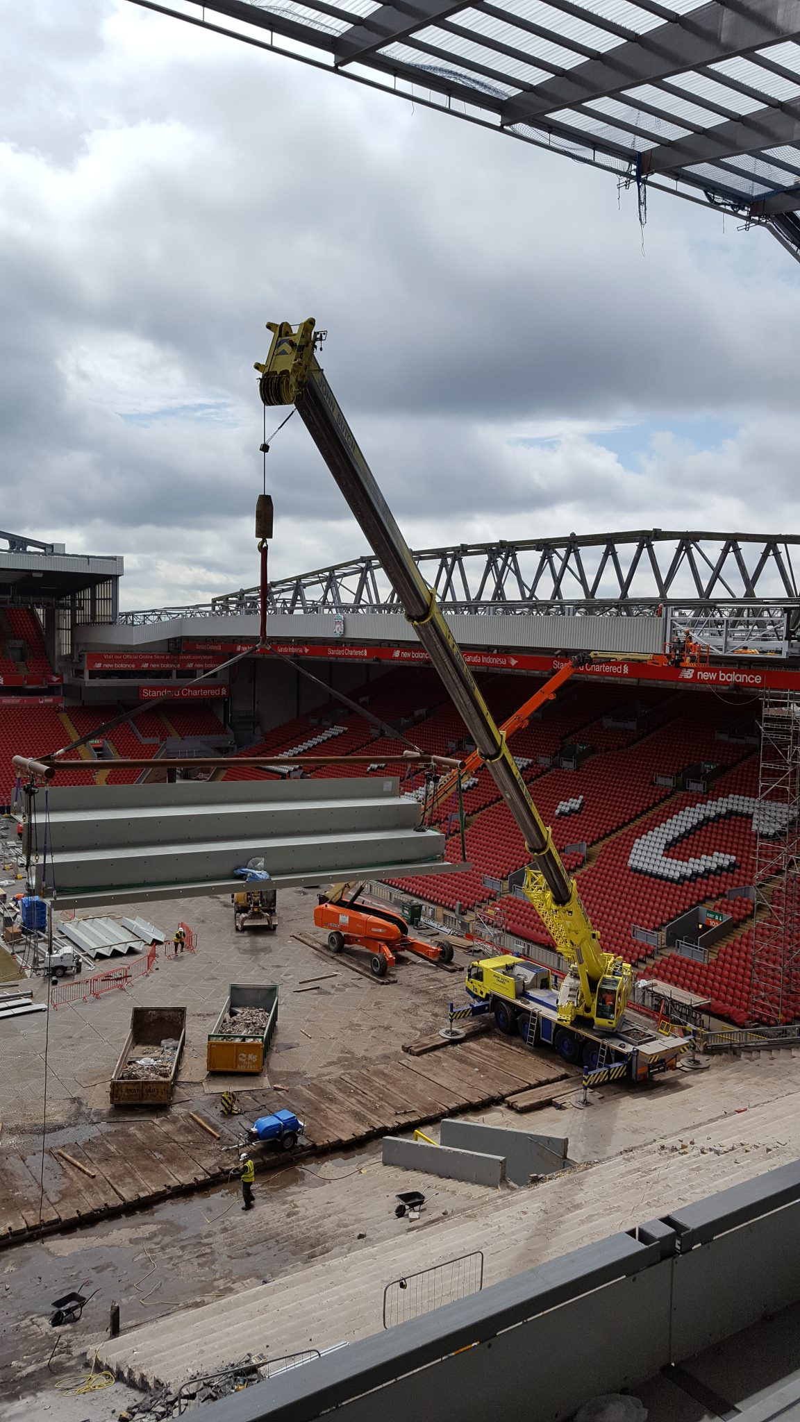 Liverpool FC Anfield Stadium Construction | SPS Technology
