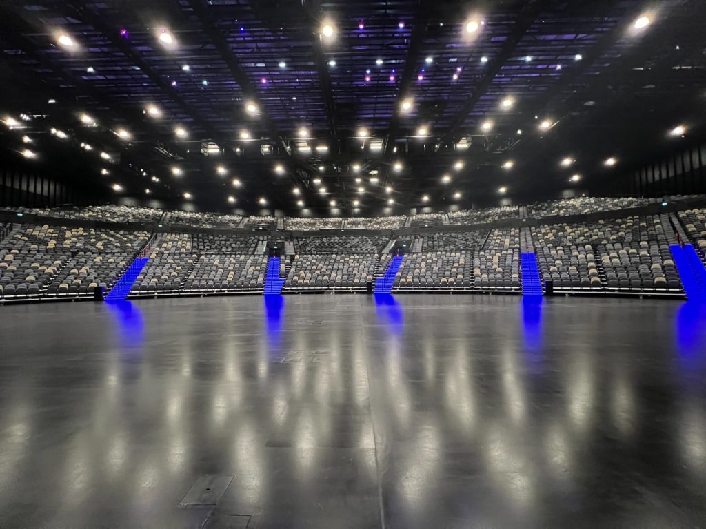 The Londoner Arena | Versatile Arena Construction on the 22nd floor