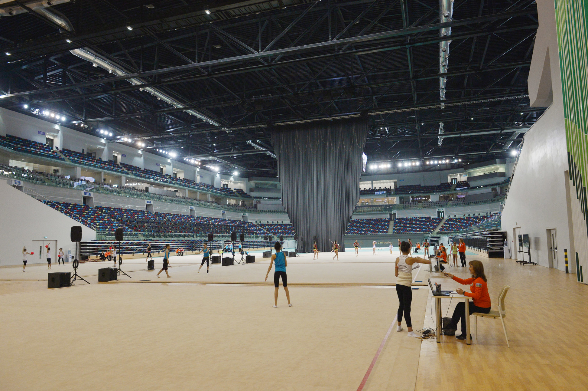 National Gymnastics Arena, Baku | SPS Technology