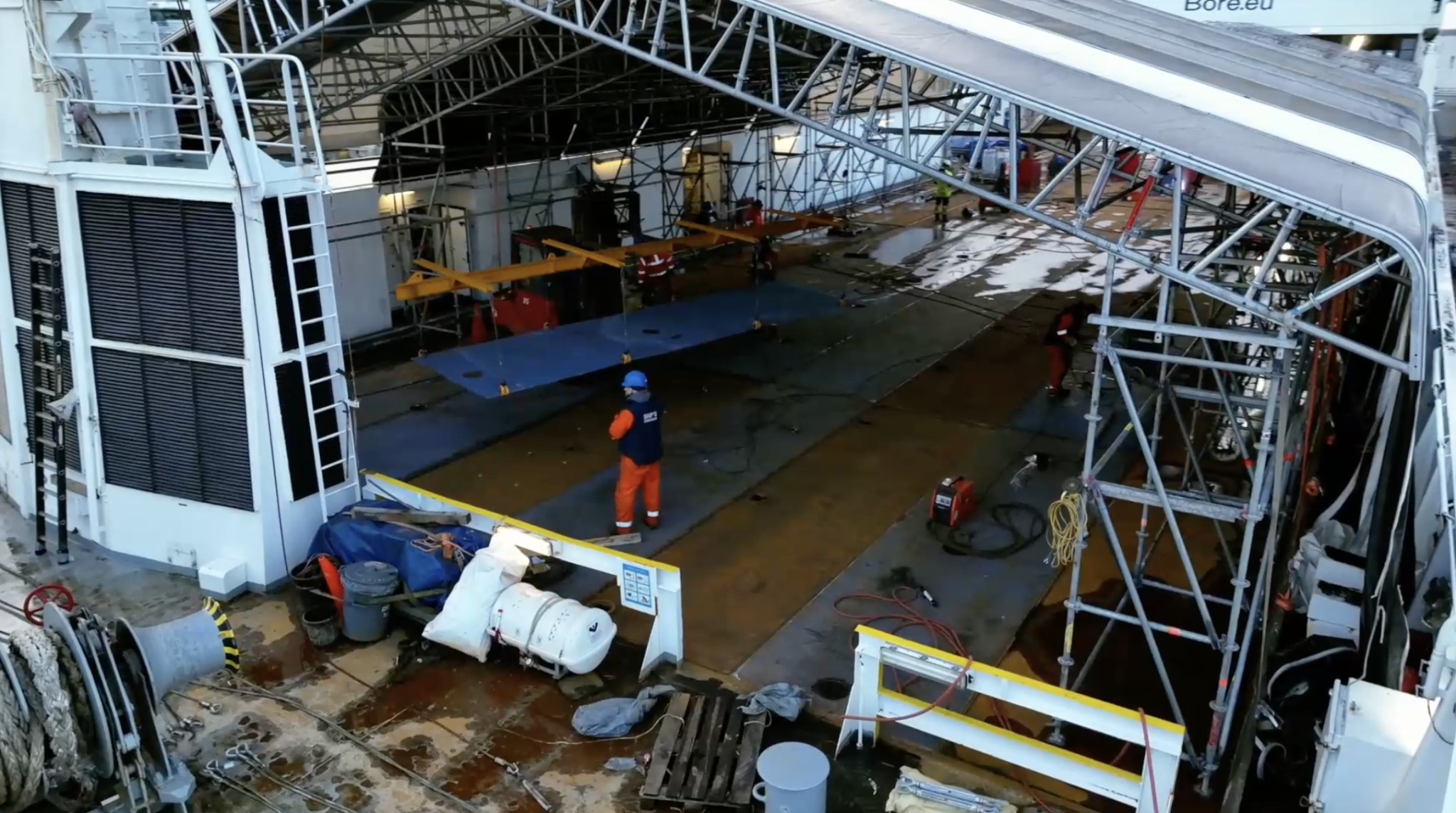M/V Norsky - RoRo Cargo Deck Reinstatement | SPS Technology